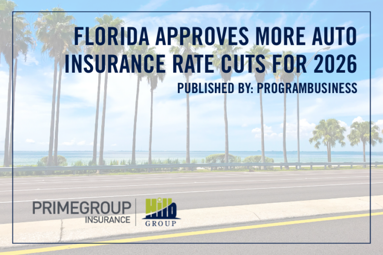 Florida Approves More Auto Insurance Rate Cuts for 2026 | PrimeGroup ...